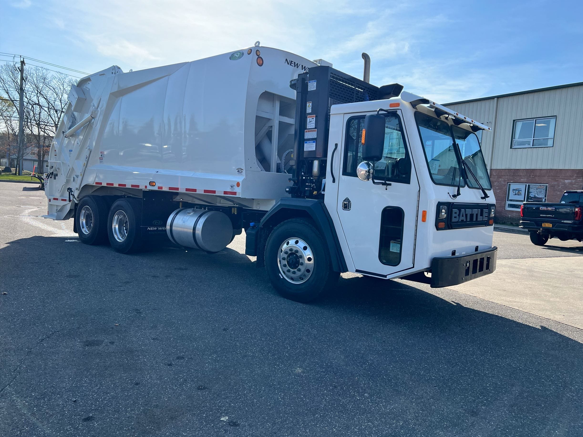 Battle Motors Diesel Garbage Truck - Suffolk County Brake Service